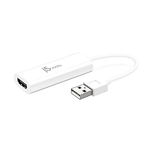 j5create USB to HDMI Display Adapter- USB to HDMI 1080P Cable Converter Adapter for Windows (JUA195)