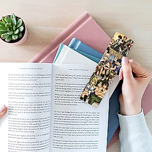 Bookmarks Metal Ruler Fairy Bookography Tail Measure Collage Tassels Bookworm for Gift Reading Bookmark Book Markers Christmas Ornament Bibliophile