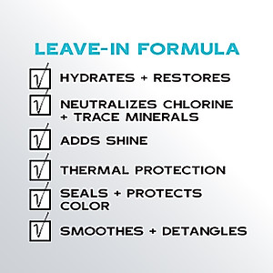 Keracolor Purify Plus Lite Leave-In Conditioning Treatment for Fine to Medium Hair, Detangling, Neutralizes Hard Minerals, Color-Safe, 7 Fl Oz