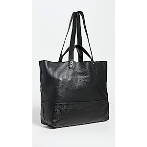 rag & bone Women's Logan Tote, Black, One Size