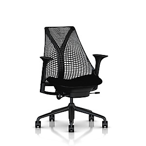 Herman Miller Sayl Chair, Black Rhythm
