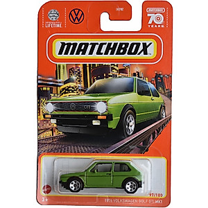 Matchbox 1976 Volkswagen Golf GTI MK1, Green 97/100