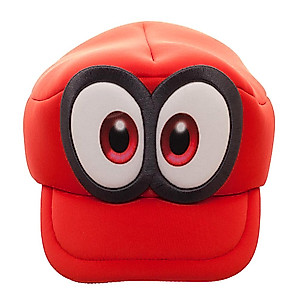 Nintendo Super Mario Odyssey Cappy Hat Cosplay Accessory Red