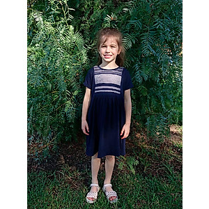 Style Arc Sewing Pattern - Lacey Kids Dress (Sizes 1-8)