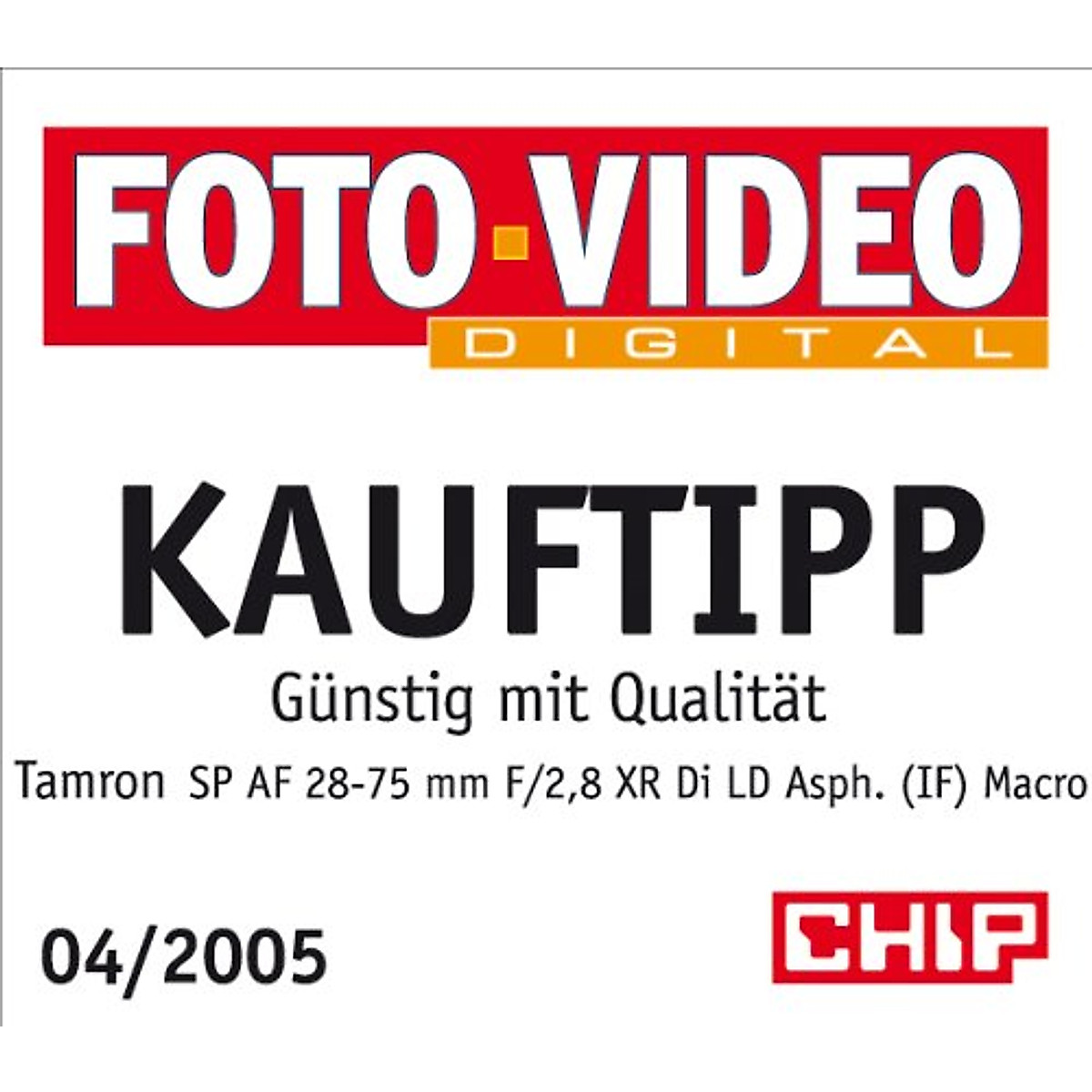 Tamron AF 28-75mm f/2.8 SP XR Di LD Aspherical (IF) for Sony (Model A09S) - International Version (No Warranty)