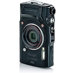 Olympus Tough TG-6 Waterproof Digital Camera, Black (Renewed)
