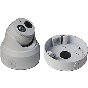 KENUCO Junction Box/Mounting Base Hik-compatible Turret Camera DS-2CD23x2 (10 Pack, White)