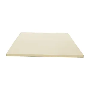 Zutan 1-inch Comfortable Convoluted Egg Shell Breathable Foam Bed Topper | Help Reduce Back Pain and Improve Sleeping Posture, Relaxing Orthopedic Matress Toppers with Optimum Support, Twin, White