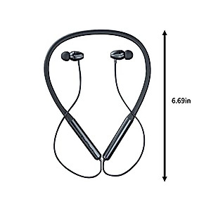 Charella #Gt7G9O Neckband Bluetooth Headphones Running Headphones 8 Hrs Play-Time Bass+ Hd Stereo Wireless Sports Earphones Bluetooth