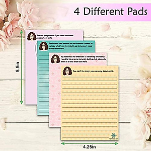 KAPTAN Funny Notepads - Nurse/Doctor Medical Themed, Sarcastic Memo Pads for Writing Notes, Lists, Appointments, and Schedules, Cute Office Stationery