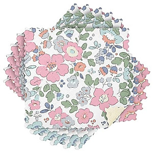 FRODOTGV Elegant Floral Pattern Kitchen Microfiber Towels New Home Tea Towels for Kitchen Kitchen Towels Terry Cloth Kitchen Hanging Hand Towels