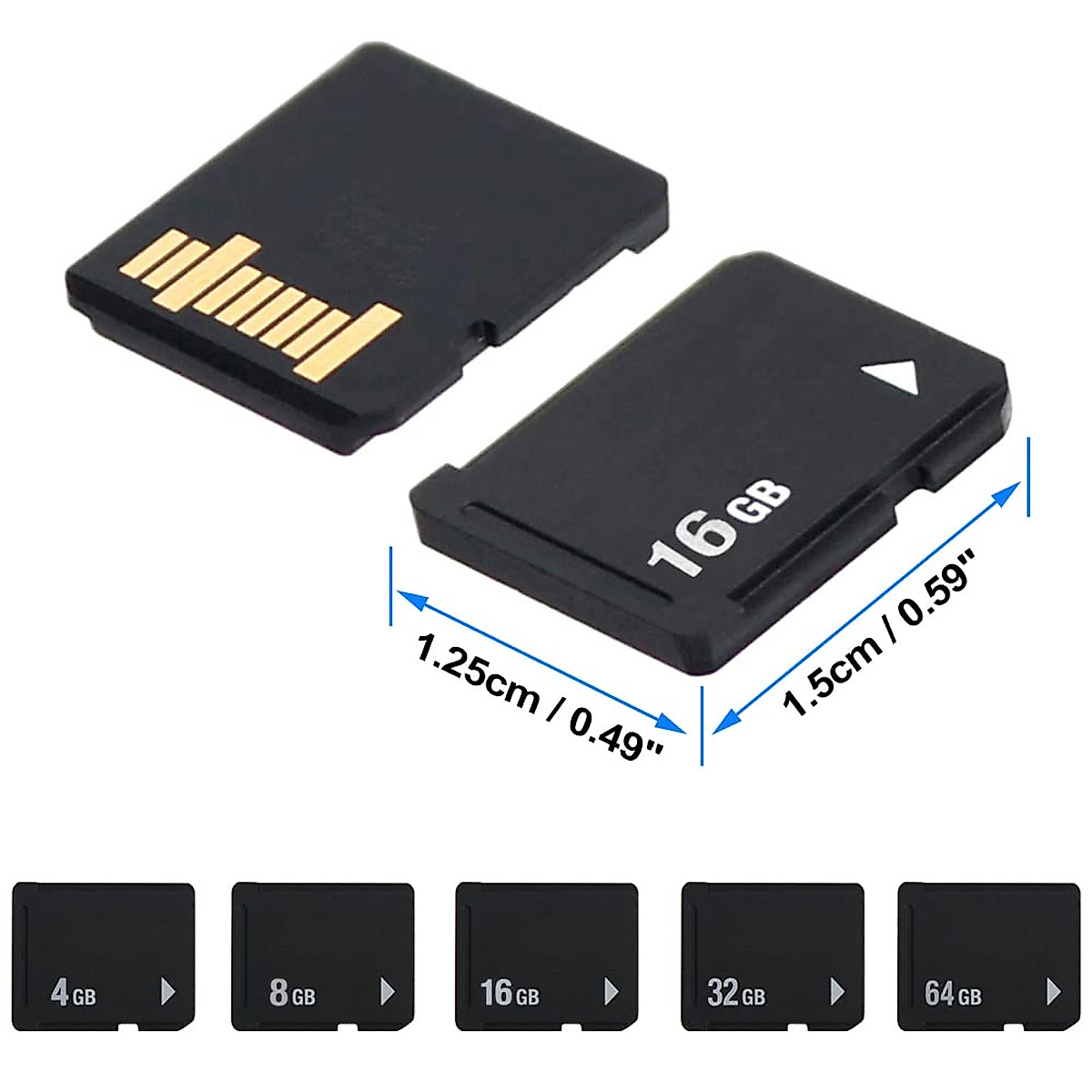 OSTENT 16GB Memory Card Stick Storage for Sony PS Vita PSV1000/2000 PCH-Z041/Z081/Z161/Z321/Z641