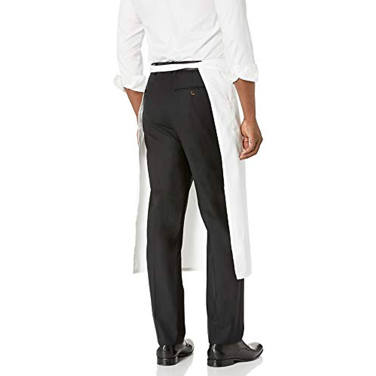 Uncommon Threads unisex adult Two-pocket Apron, White, One Size US