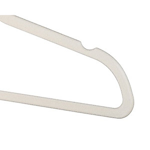 Home-it Premium Velvet Hangers 50 Pack - Ivory Suit Hangers Non-Slip - Heavy duty Clothes Hangers for Closet, Jacket, Shirt, Pants and Suit, Hook Swivel 360 - Ultra Thin