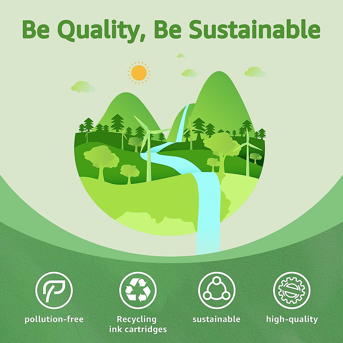 GREENSKY 2 Pack (No Chip) Toner Cartridge Replacement for HP 58X CF258X 58A CF258A to Use with HP Laserjet Pro MFP M428fdw M428fdn M428dw Laserjet Pro M404n M404dn M404dw M404 Enterprise M406dn Printer