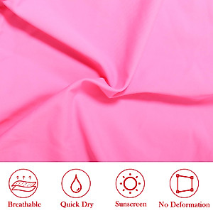 LOSORN ZPY Baby Toddler Boy Girl Two Piece Swimsuit Swimwear Bathing Suit UPF 50+ Pink M