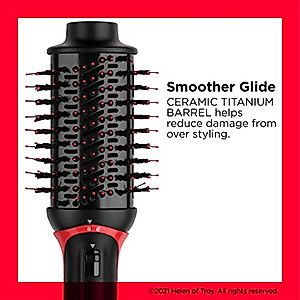 Revlon One Step Volumizer PLUS 2.0 Hair Dryer and Hot Air Brush | Dry and Style (Black)