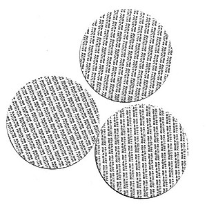 Pressure Sensitive Torque Activated Cap Seals Liners -89mm (3.50") - 50 PCS -Made in USA -for Wide Mouth Glass & Plastic Ball Mason Canning Jars - No Induction Sealer Needed - Black (50)