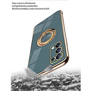 Shockproof Phone Case for Oppo Reno 6 Pro Plus 5g Pink, Oppo Reno 6 Pro Plus Case Holder, Phone Oppo Reno 6 Pro Cases (Snapdragon) Silicone TPU (Oppo Reno 6 Pro Plus 5g, Blue)