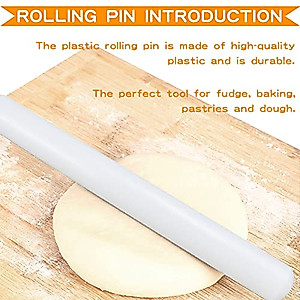 DOERDO Fondant Rolling Pin Non-Stick Dough Pastry Roller Baking Decorating Tools Kitchen Utensils for Fondant, Pie Crust, Cookie, Pastry
