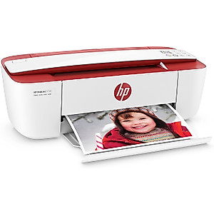 HP DeskJet 3758 All-in-One Printer, Home, Print, Copy, scan, Wireless, Scan to email/PDF; Two-Sided Printing