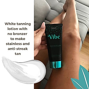 Onyx Vibe Advanced Indoor Tanning Accelerator – Elevate Your Tanning Experience and Achieve a Perfect, Naturally Radiant Sun-Kissed Tan with Zero Bronzer for a Flawless Finish