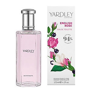 Yardley Of London English Rose Eau de Toilette Spray for Women, 4.2 Ounce