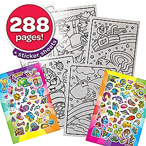Crayola Epic Book of Awesome, All-in-One Coloring Book Set, 288 Pages, Kids Indoor Activities, Gift