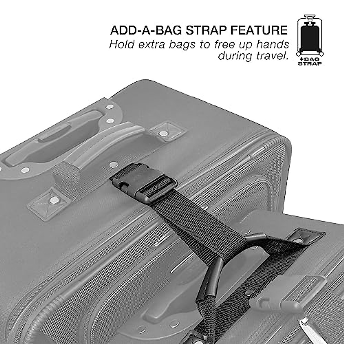 Travel Select Amsterdam Expandable Rolling Upright Luggage, Burgundy, Checked-Medium 25-Inch