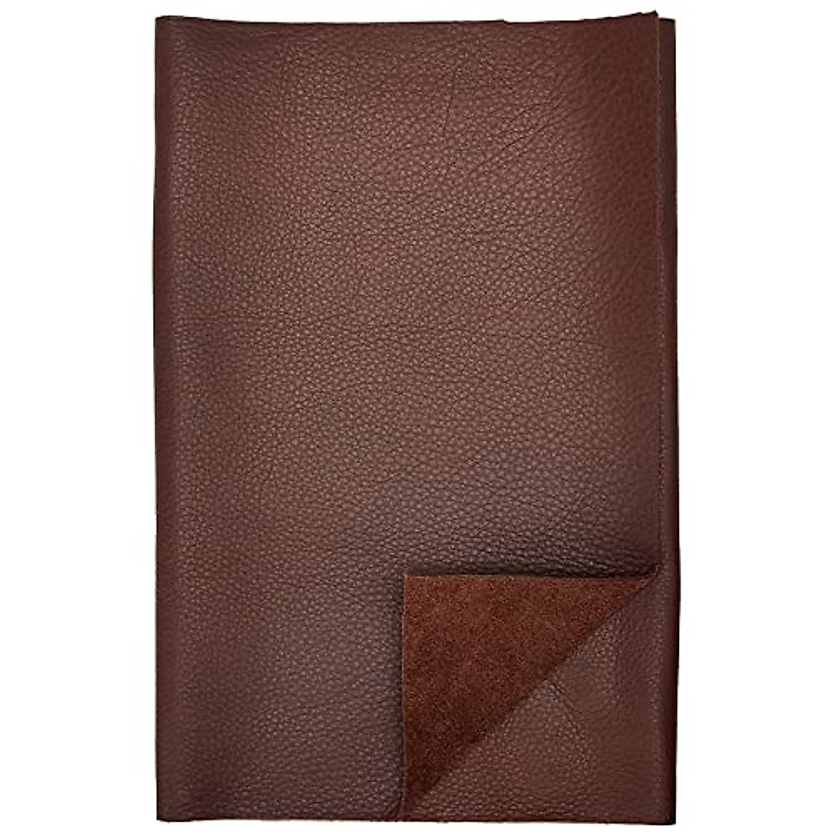 REED Leather Hides - Cow Skins (12 X 24 Inches 2 Square Foot, Brown)
