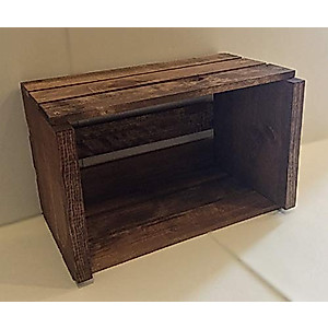 Darla'Studio 66 45 RPM Vinyl Record Storage Wood Crate