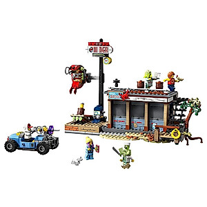 LEGO Hidden Side Shrimp Shack Attack 70422 Augmented Reality [AR] Building Set with Ghost Minifigures and Toy Car for Ghost Hunting, Tech Toy for Boys and Girls (579 Pieces)