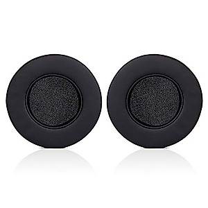 ManO'War Earpads, JARMOR Replacement Memory Foam Ear Cushion Kit Pad Cover for Razer Razer ManO'War Headphone ONLY (Black)