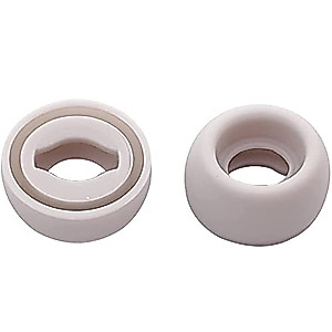 BLUEWALL Ear Tips for Galaxy Buds Pro Headphones, Fit in Charging Case Earbud Tips Eartips Replacement for Galaxy Buds Pro SM-R190 Earbuds, S/M/L 6 Pairs, Phantom Silver