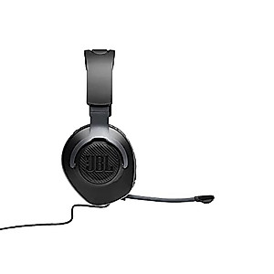 JBL Quantum 100 - Wired Over-Ear Gaming Headphones - Black (Renewed)