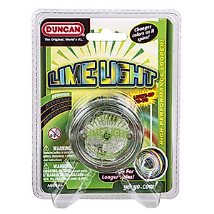 Duncan Toys Limelight LED Light-Up Yo-Yo, Beginner Level Yo-Yo with LED Lights, Mystery Color
