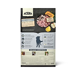 ACANA Adult Dry Dog Food, Light & Fit Recipe, Grain Free Dog Food, 25lb