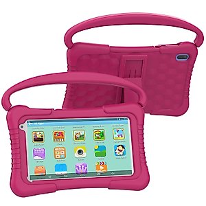 CUPEISI Kids Tablet 7 inch Tablet for Kids WiFi Kids Tablets 32G Android 11 Dual Camera Educational Games Parental Control, Toddler Tablet with Kids Software Pre-Installed Kid-Proof YouTube Netflix