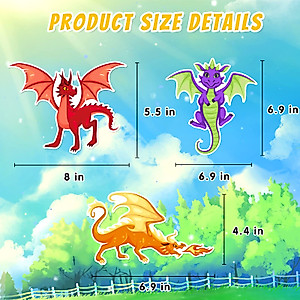 Dragon Hanging Swirls Decorations 30Pack Magical Party Supplies Decorations Ceiling Decorations for kids Boys Children’s Party Decor