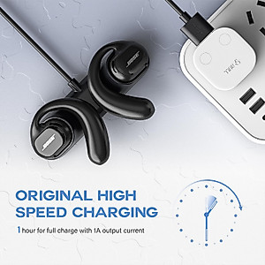 TUSITA Magnetic Charger Charging Base Compatible with Bose Sport Open Earbuds - 1M
