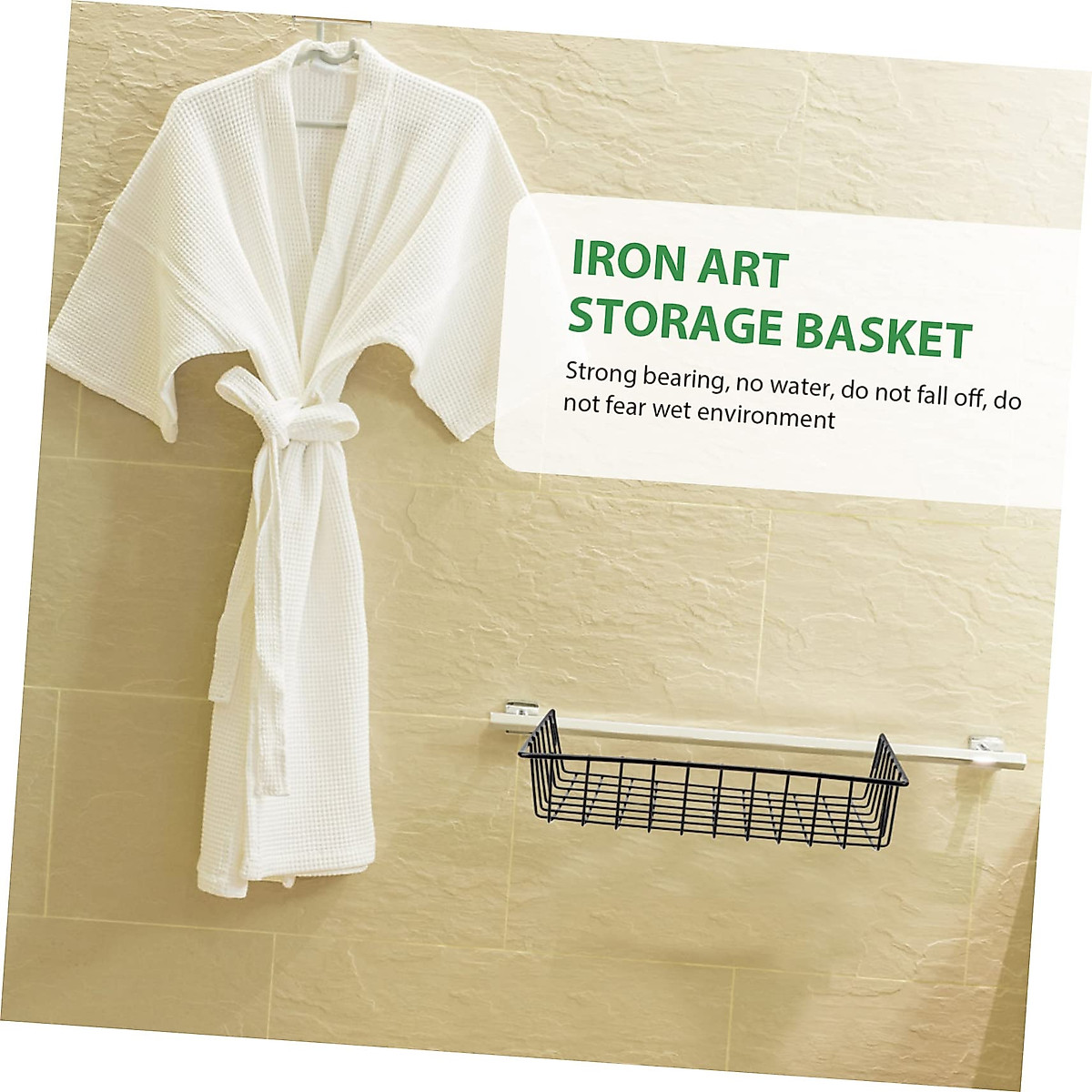 Zerodeko 2pcs Pegboard Grid Panel Board Shelf Storage Basket Grid Wall Basket Peg Board Accessoris Sundries Wall Shelf Grid Panel Board Basket Grid Panel Shelf Wire Straight Shelf