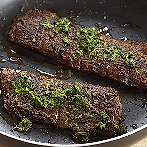 Imusa Saute Pan, 8", Black