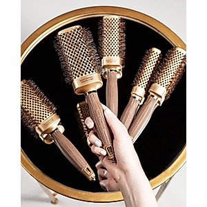 Olivia Garden NanoThermic Ceramic + Ion SQUARE Shaper Hairbrush