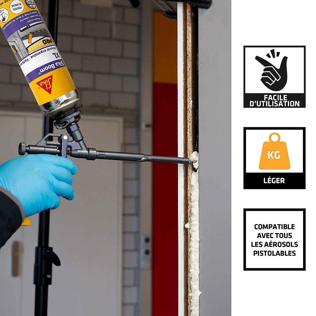 Sika 180200 Boom Dispenser Polyurethane Foam Extruder Gun