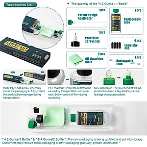 SEKODAY Silicone Treadnmill Belt Lubricants/Lubes | 4.2 Ounce, High Temperature Resistant and Stable Lubricant,with Hard Application Tubes and Precision Screw Caps for Easy Use