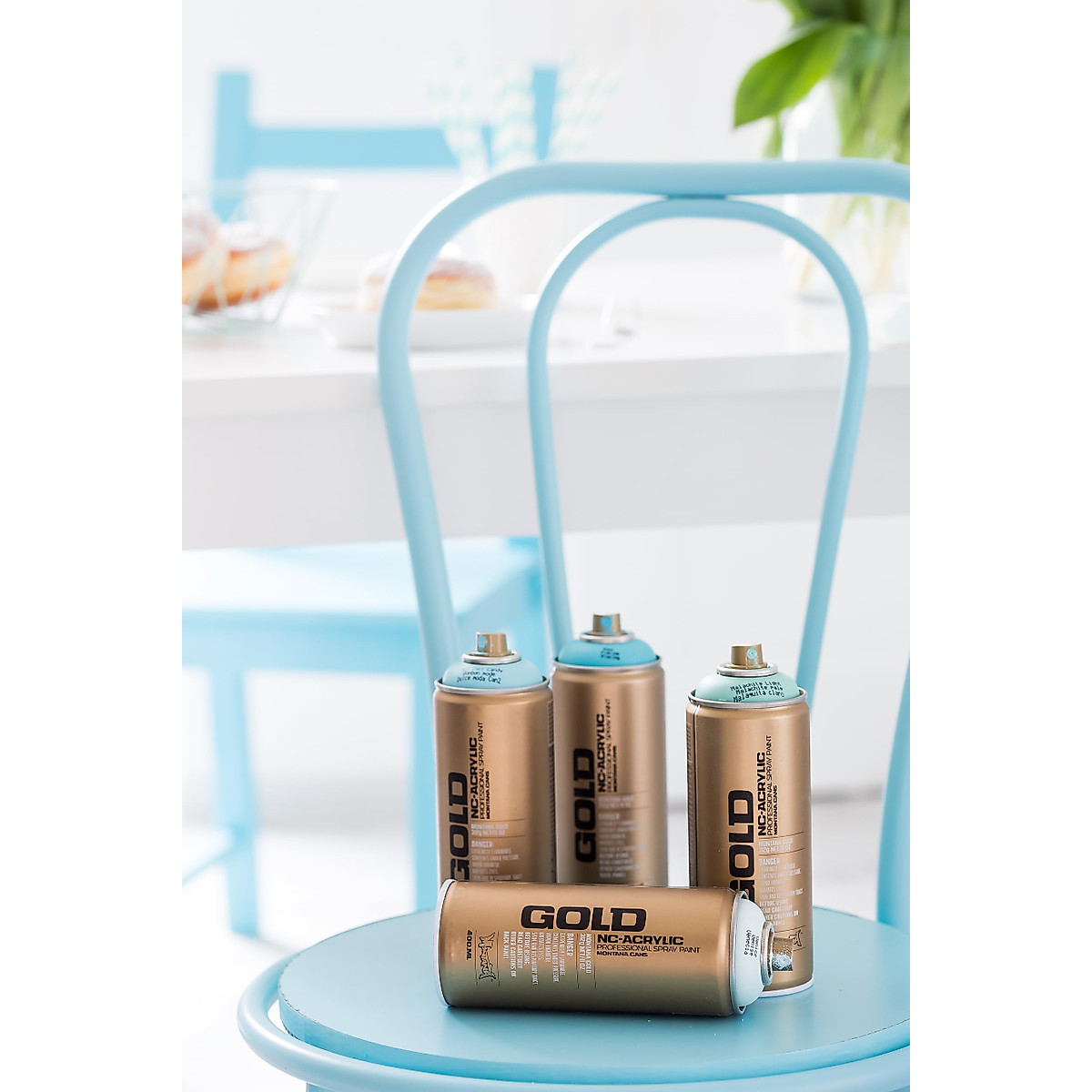 Montana Cans GOLD Spray Paint, 400ml, Pool (MXG-G6230)