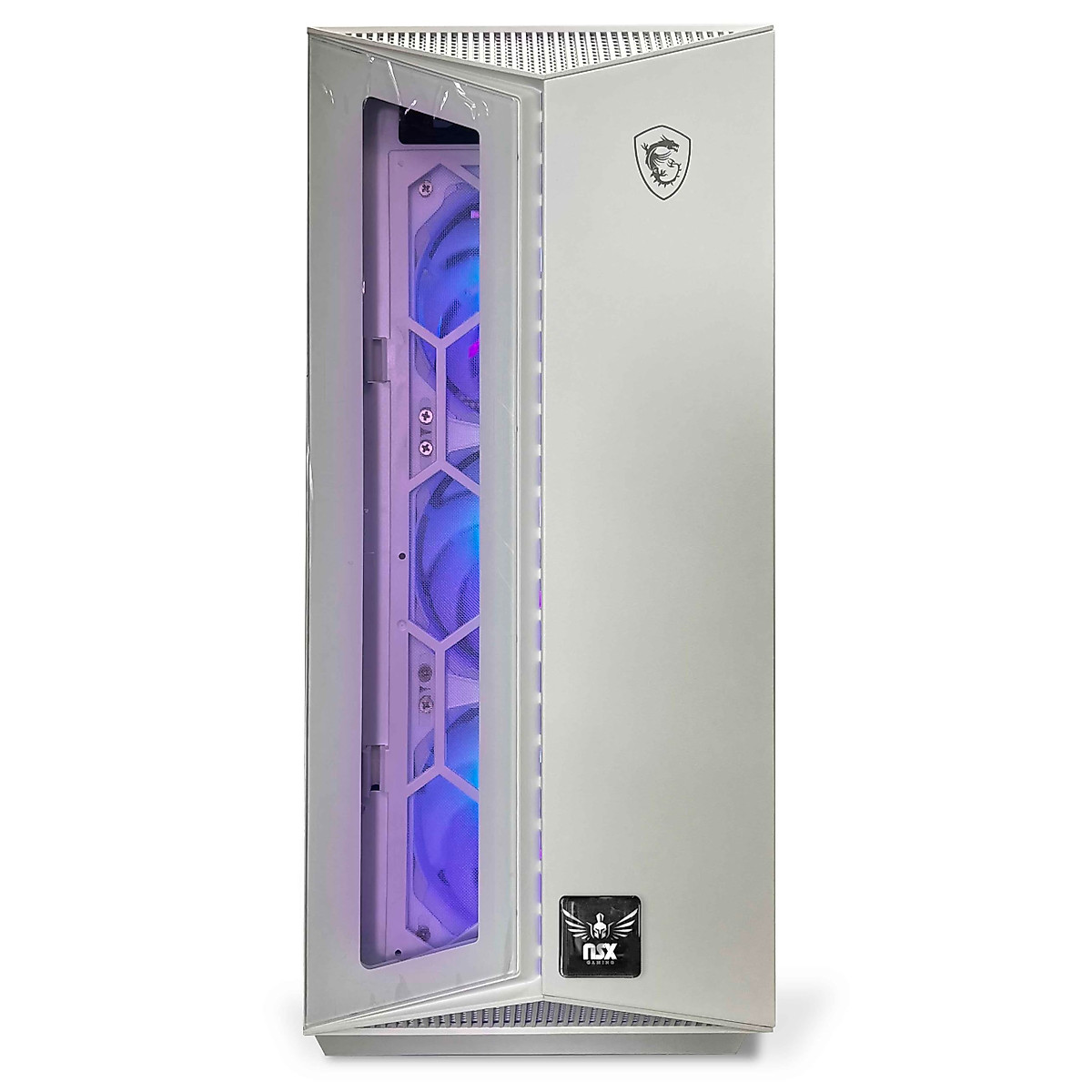 NSX GAMING Phoenix Gamer Desktop PC (AMD Ryzen 5 5600G 3.9 Ghz, 16GB 2 * 8Gb RAM Ddr4 3600, SSD 480 Nvme M.2, Windows 11 Home, WiFi Ready, Mouse and Keyboard Included)
