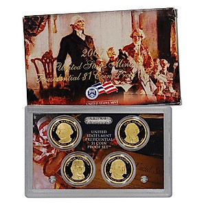 2007 S US Mint Presidential $1 Coin Proof Set OGP