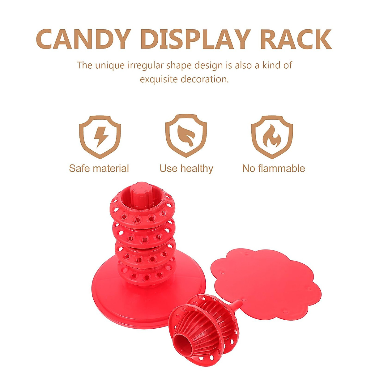 Candy Display Stand Household Lollipop Stand Simple Lollipop Holder Lollipop Rack Lollipops Display Holder Lollipop Party Display Supermarket Lollipop Holder Display Shelf