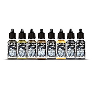 Vallejo Panzer Colors Paint Set #8, 17ml